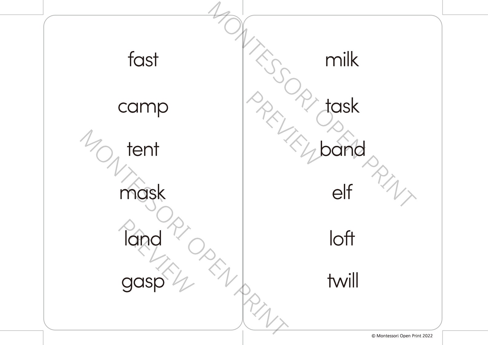 Montessori Blue Phonetic Series | Etsy