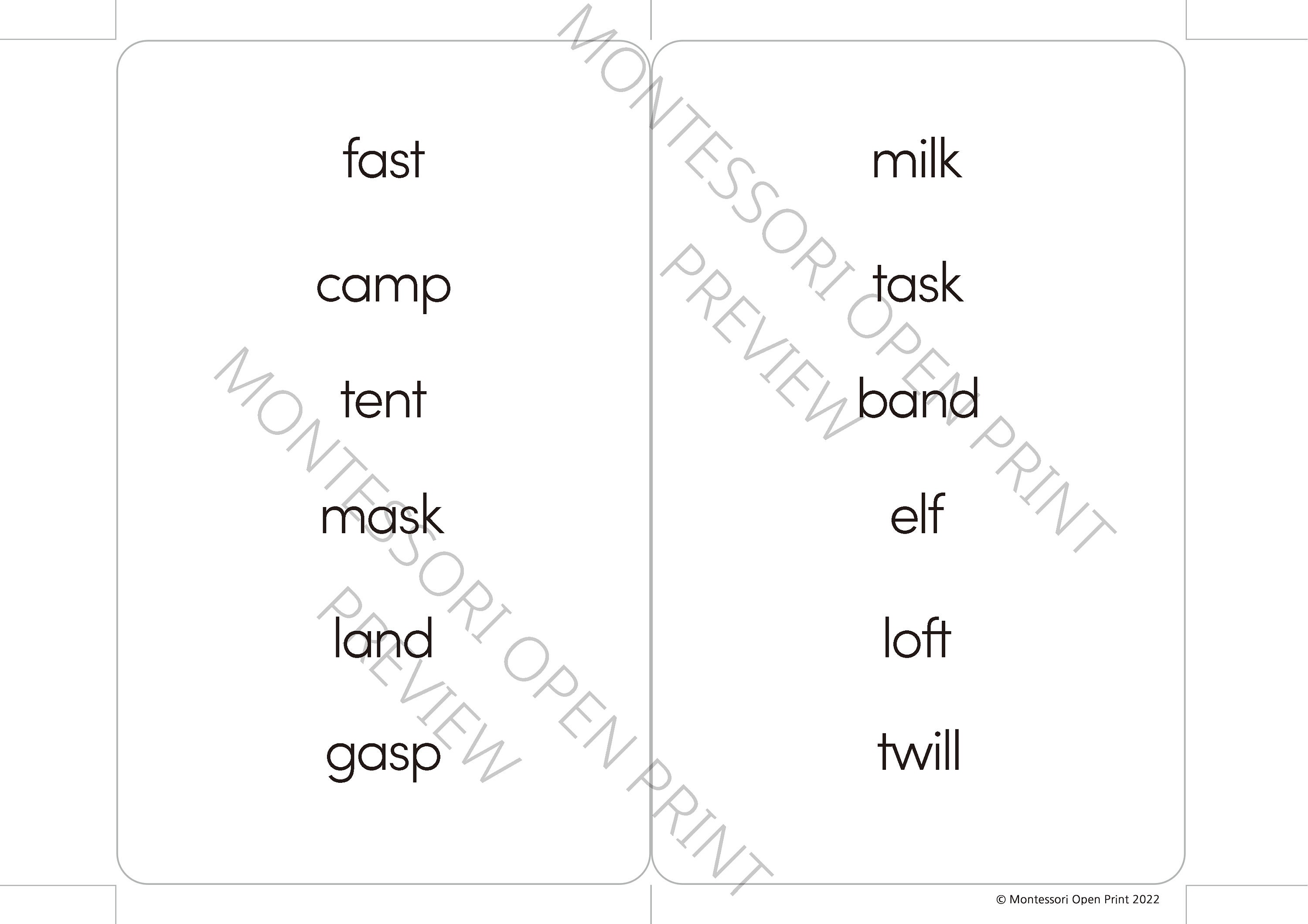 Montessori Blue Phonetic Series - Etsy