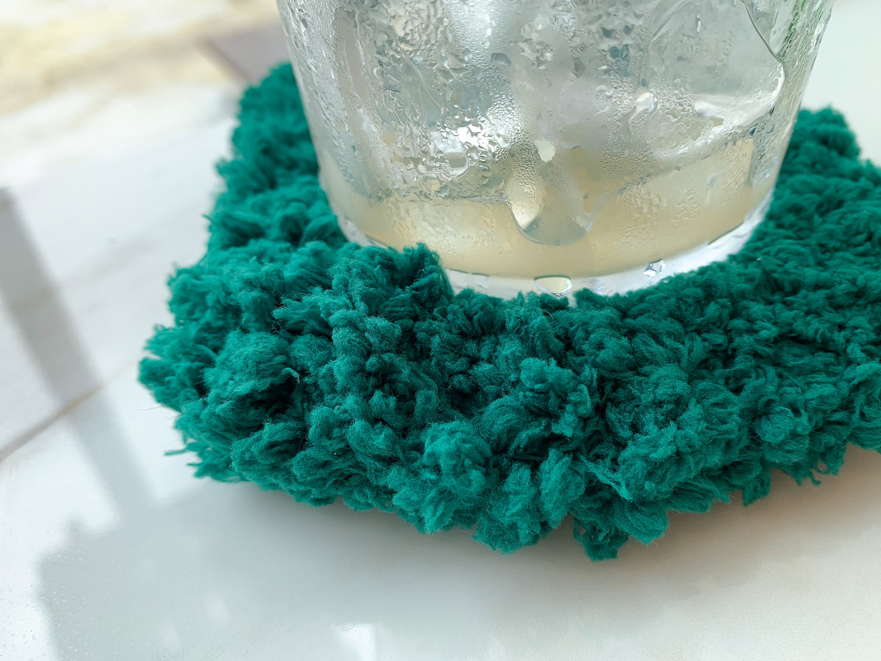 Grass Moss Coasters, Handmade Moss Home Decor Mug Rug, Cottagecore ...