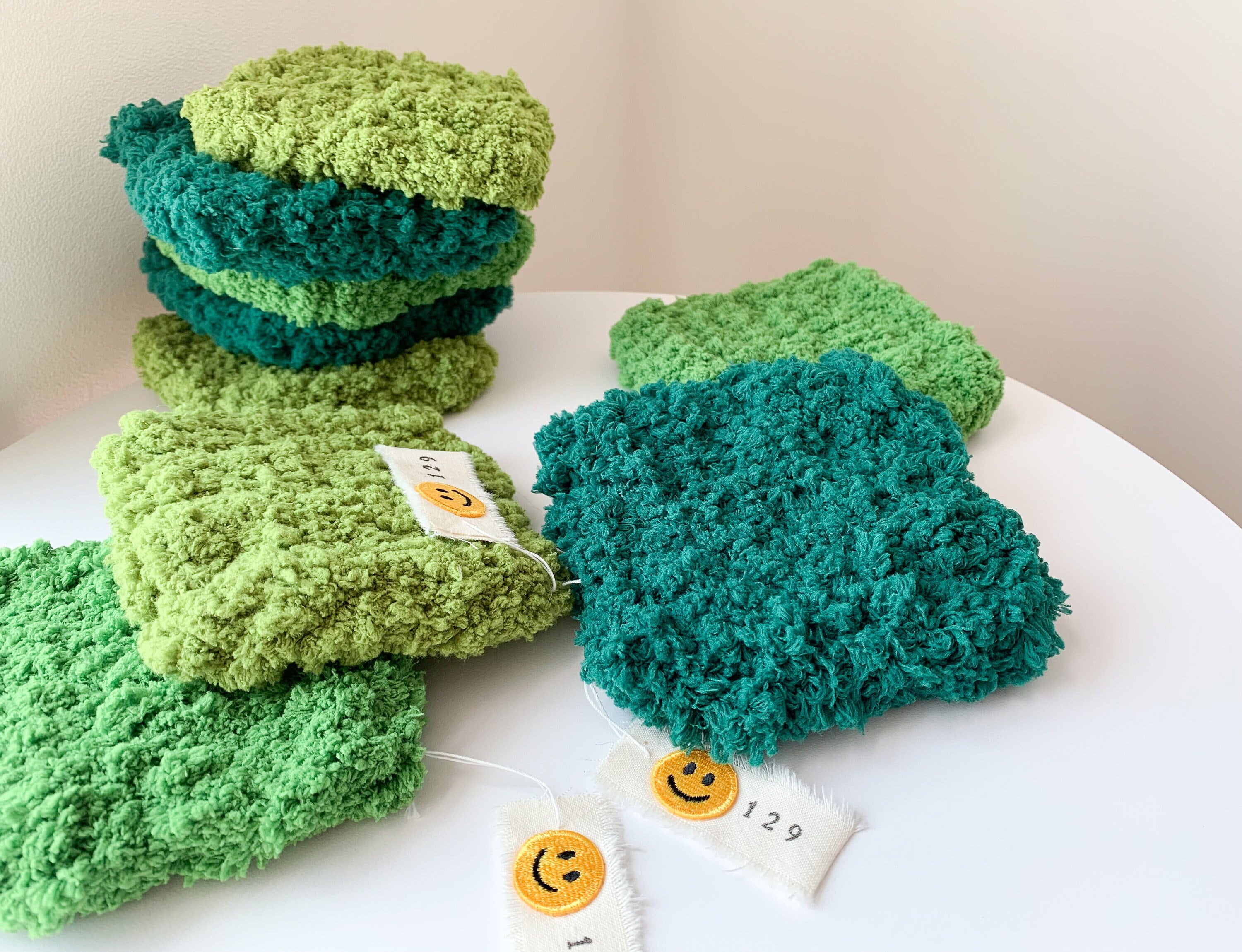 Grass Moss Coasters, Handmade Moss Home Decor Mug Rug, Cottagecore ...