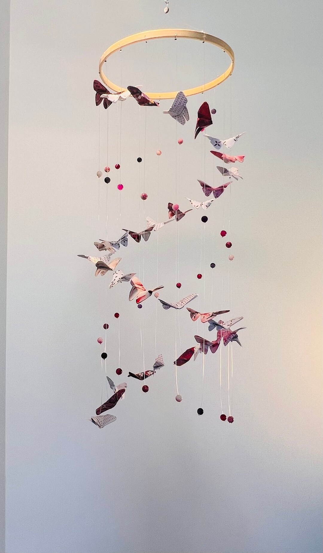 004/E - Baby Mobile / Hanging "butterfly Propeller" - Etsy