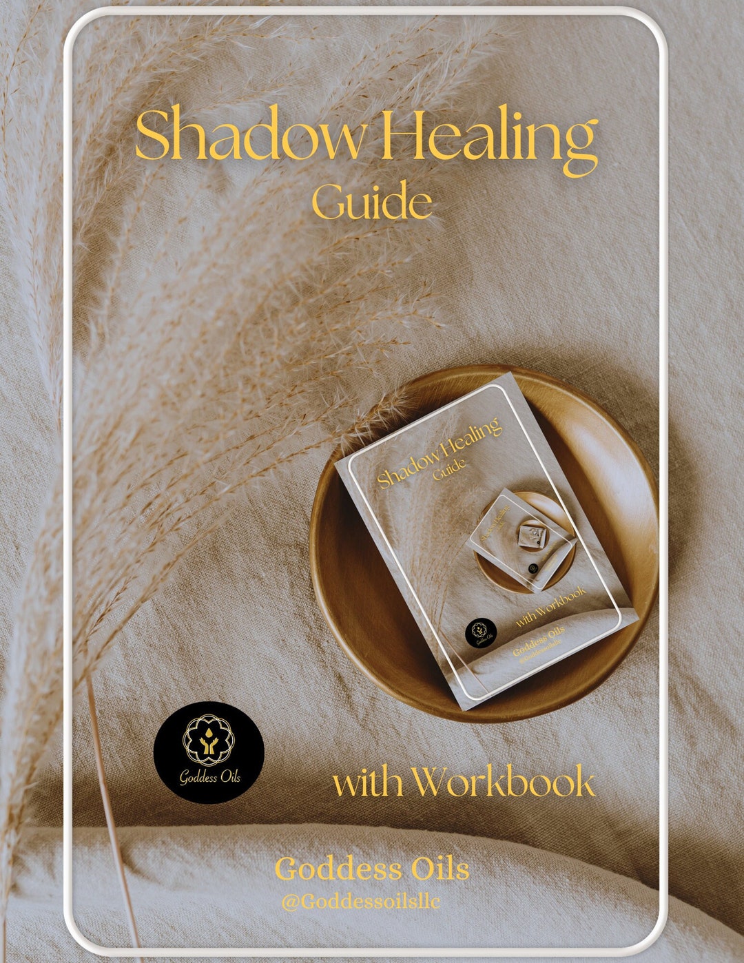 Shadow Healing Guide With Workbook, Shadow Work, Self Help, Self ...
