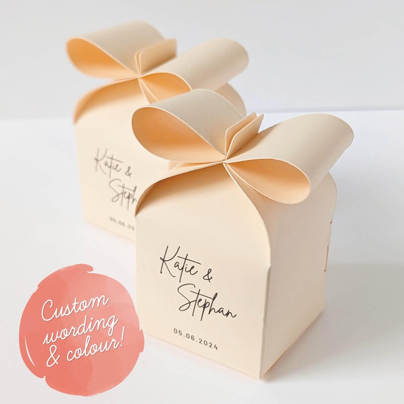 Paper Favor Boxes - Etsy