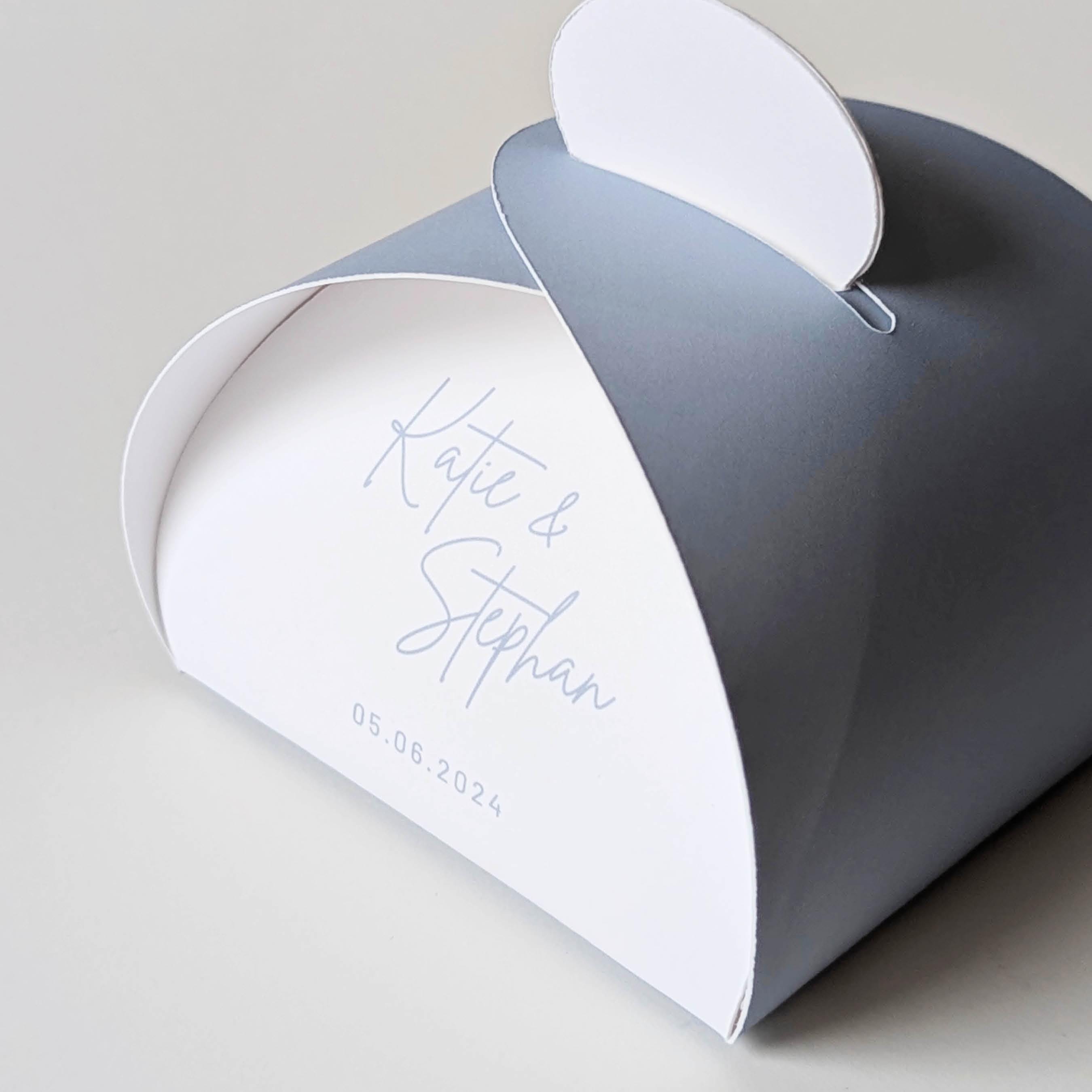 Custom Favor Boxes - Handcrafted Paper Gift Boxes for Weddings, Baby ...
