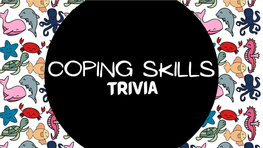 Coping Skills Trivia Social Emotional Learning Counseling Mental Health ...