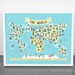 World Map: Printable Poster for Kids (wall Art, Nursery Room Decor ...