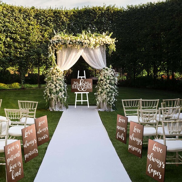 Rustic Aisle Runner - Etsy