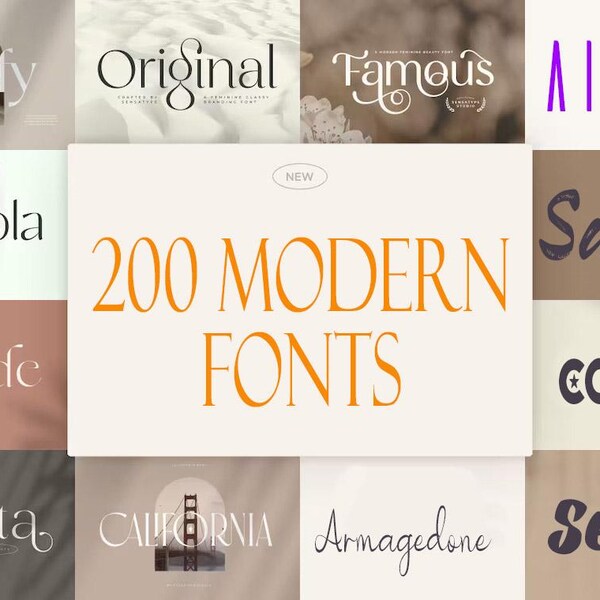 Font - Etsy