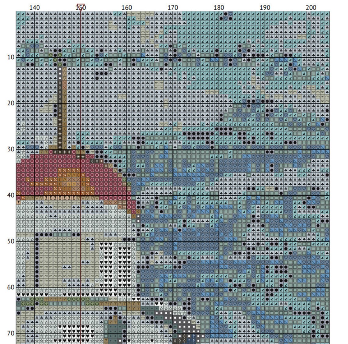 Lighthouse Cross Stitch Pattern, Sea Scene Cross Stitch, Printable Pdf ...