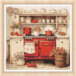 Cross Stitch Pattern BUNDLE Vintage Kitchen, Printable Pdf Pattern ...