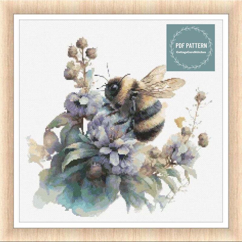 Bee Cross Stitch Pattern - Etsy