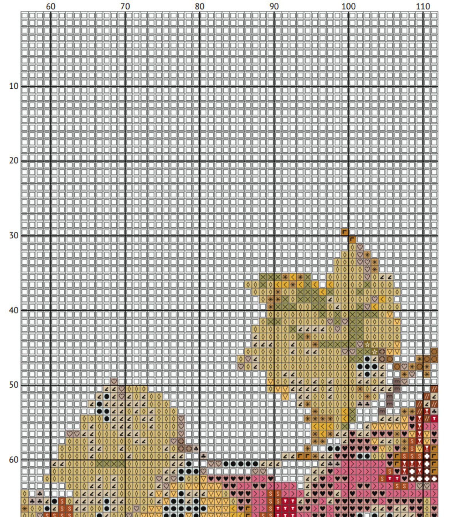 Apple Pie Cross Stitch Pattern Pdf, Printable Pdf Pattern, Cross Stitch ...