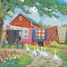 Farmhouse Cross Stitch Pattern, Cross Stitch Pattern Country, Hand ...