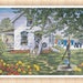 Farmhouse Cross Stitch Pattern, Cross Stitch Pattern Country, Hand ...