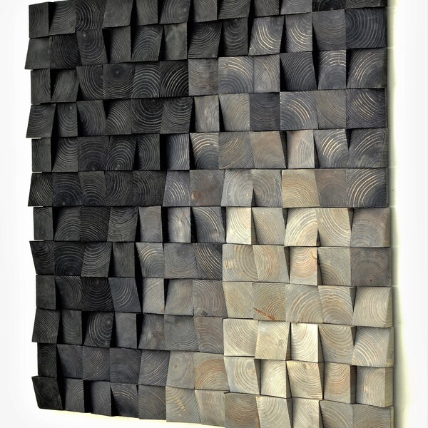 Wood Squares Wall Art - Etsy