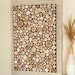 USA & CANADA ONLY, Tree Rounds Wall Panel, Reclaimed Wood Wall Art ...