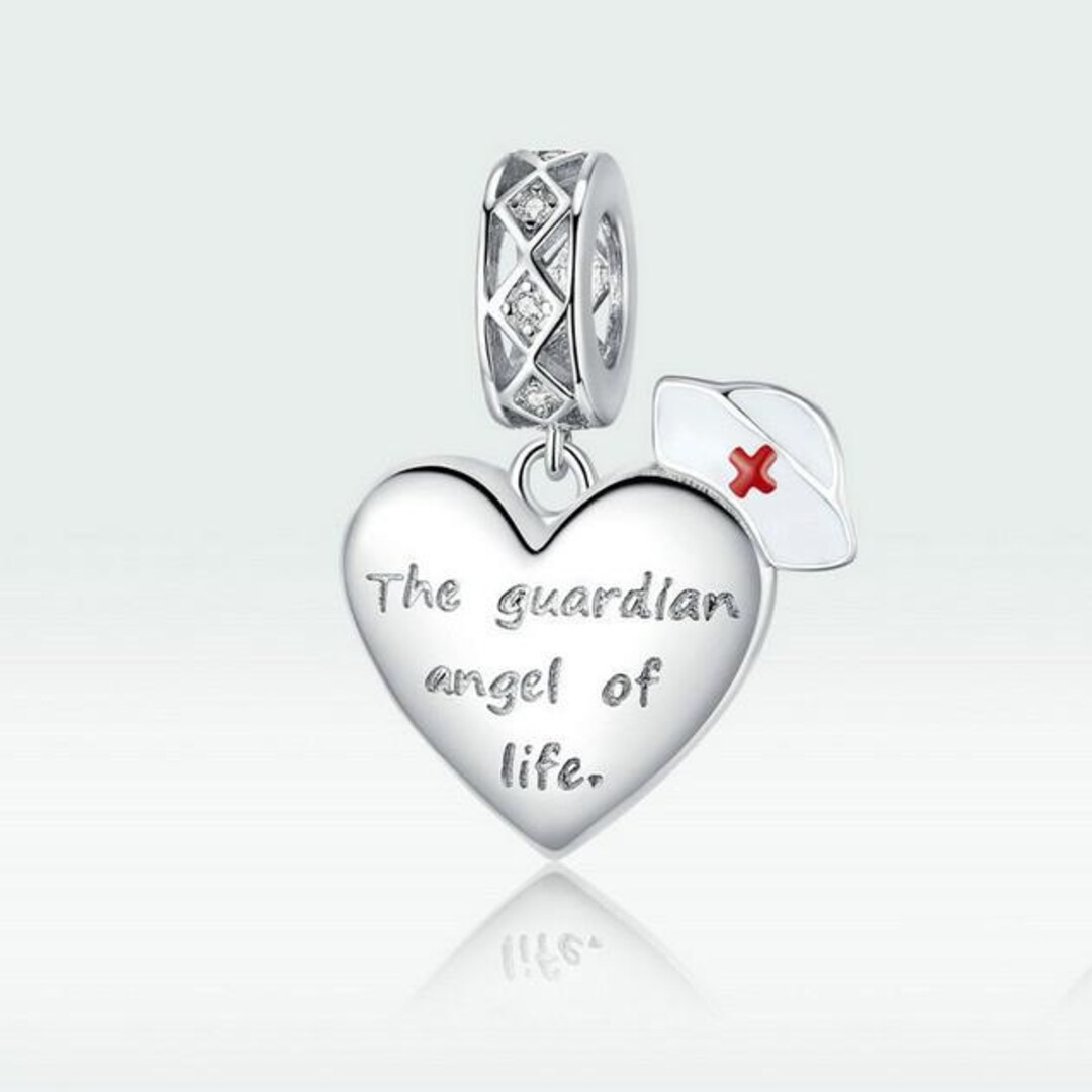 Nurse Charm , Silver 925 Charm for Bracelet, Fit for Pandora Bracelet ...