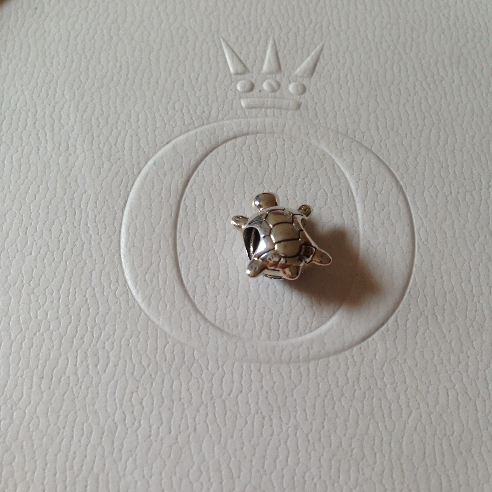 Sea Turtle Charm Sterling Silver Cubic Zirconia | Etsy