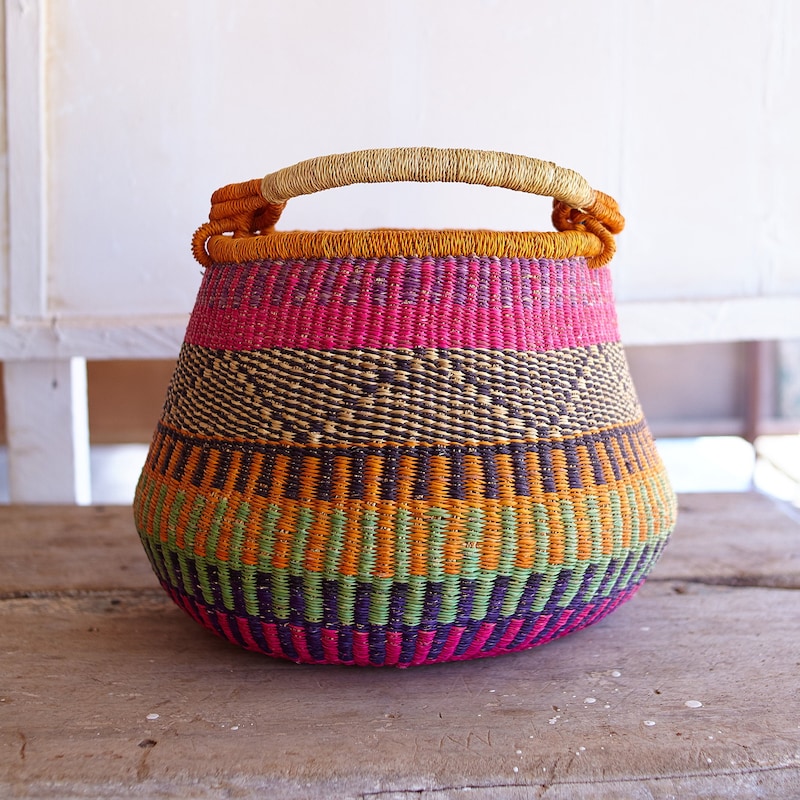 Woven Wall Basket for Plant - Etsy