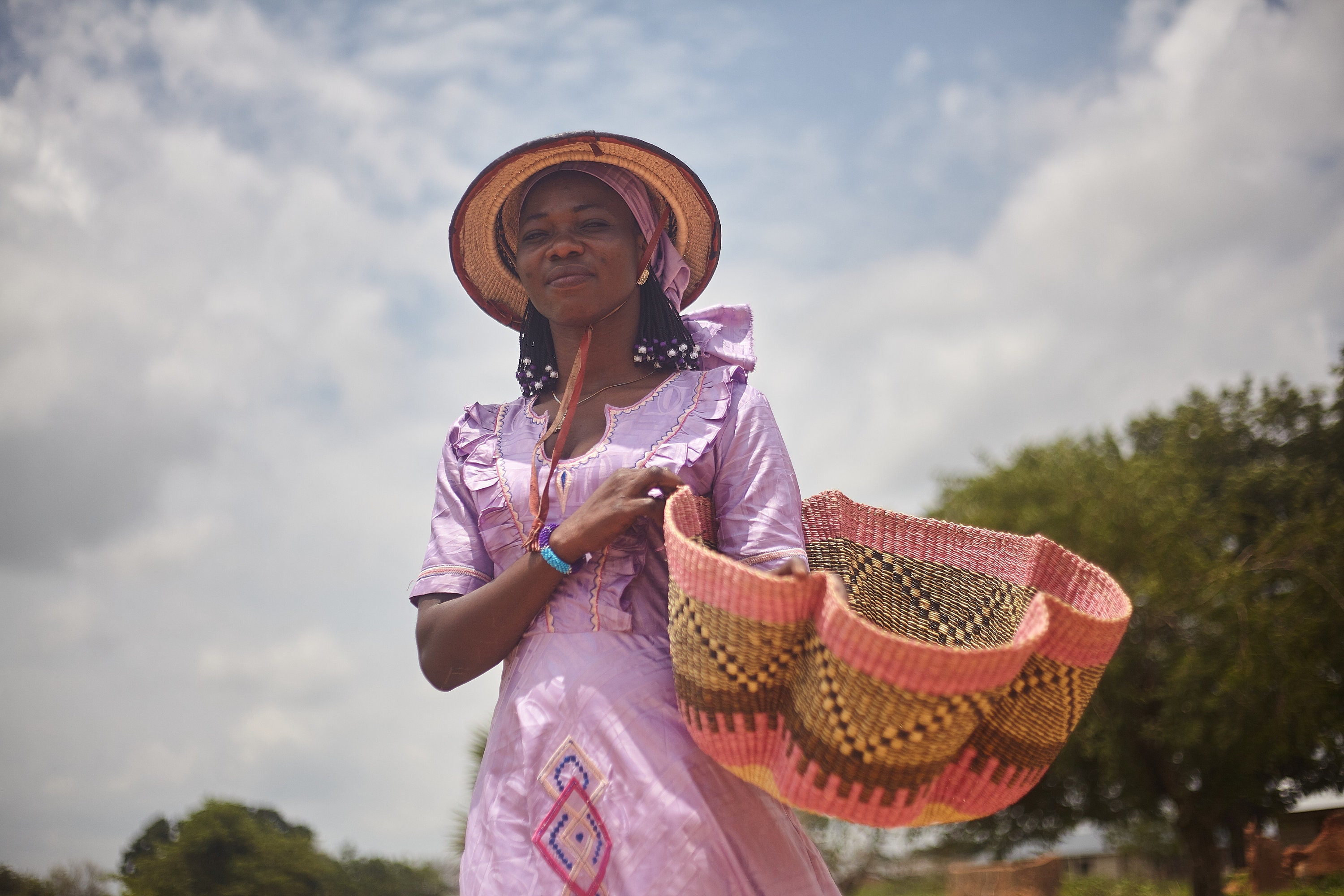Wave Basketart Basket Decor Basket Bolga Basket Flower - Etsy