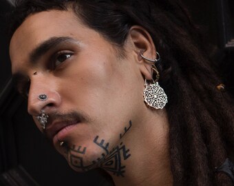 Mini Gold Kufic Calligraphy Wheel Hoops - Etsy