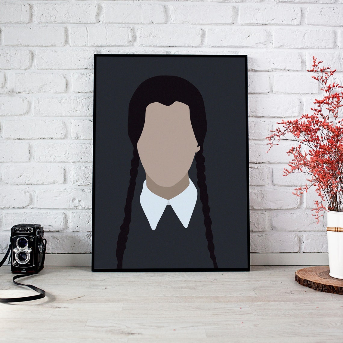 Wednesday Addams Poster the Addams Family Print TV and Movie - Etsy