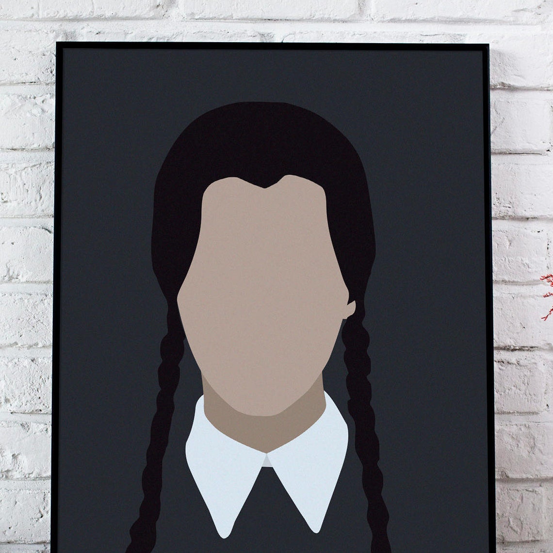 Wednesday Addams Poster the Addams Family Print TV and Movie - Etsy