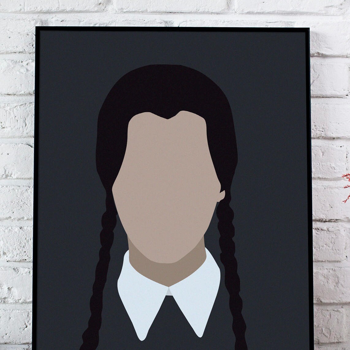 Wednesday Addams Poster the Addams Family Print TV and Movie - Etsy