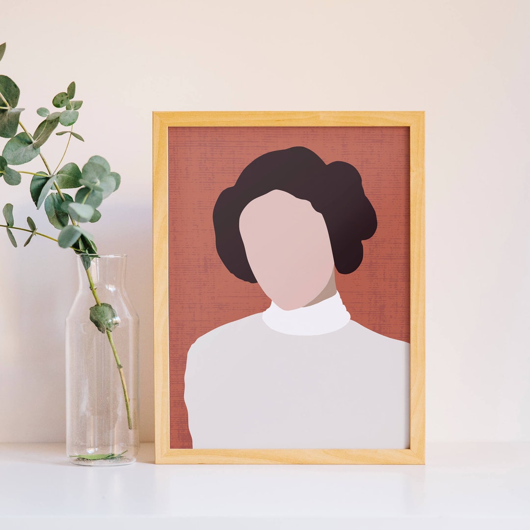 Princess Leia Poster, Star Wars Print - Etsy