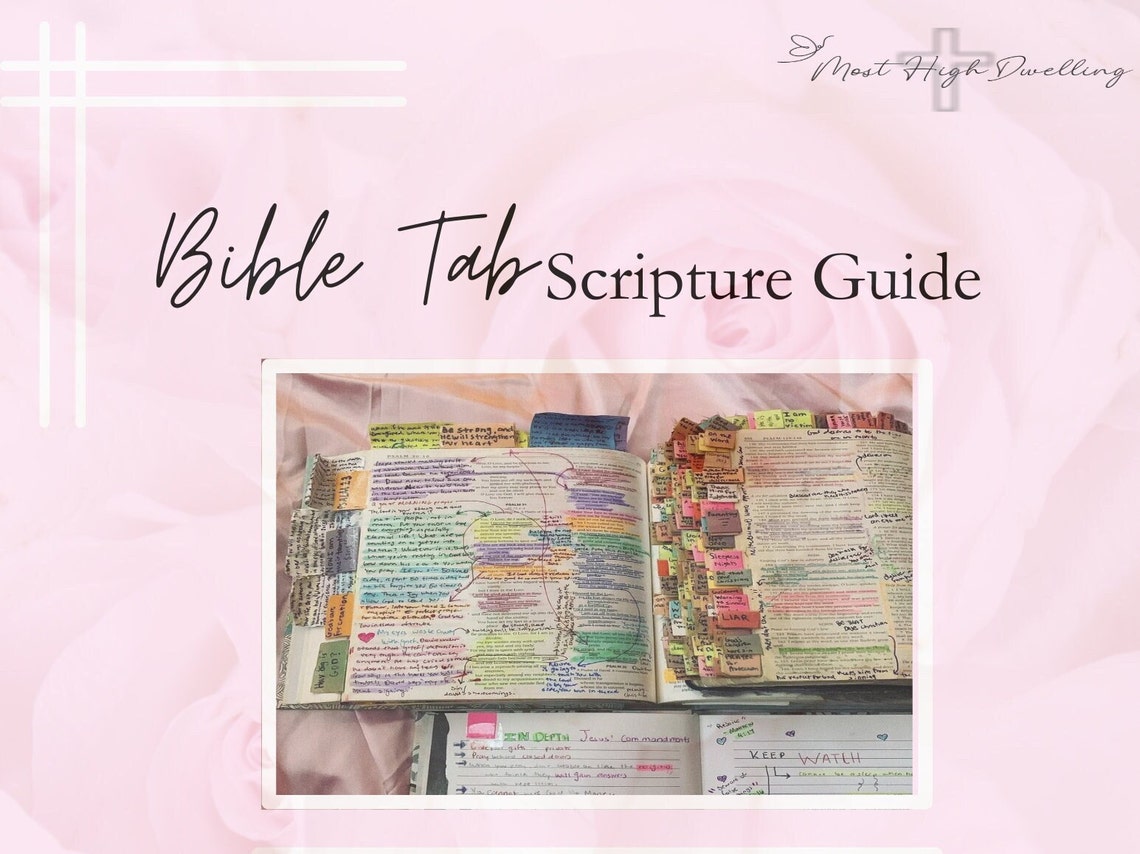Bible Tab Labeling Guide - Etsy