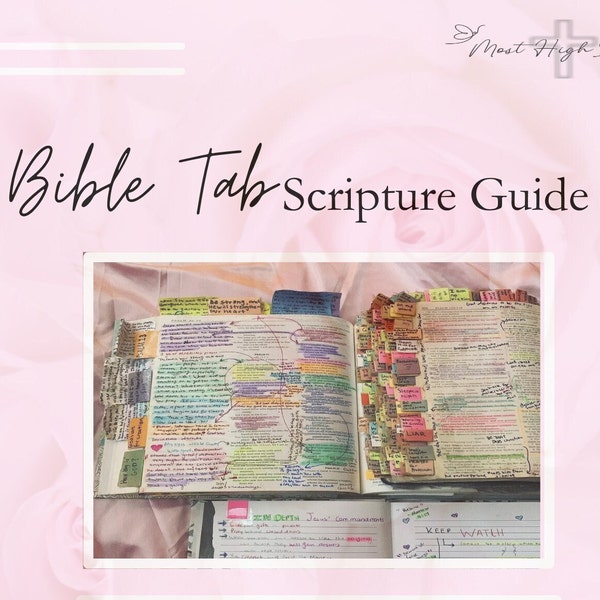 Bible Tab Labeling Guide - Etsy