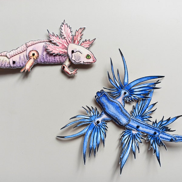 Axolotl Puppet - Etsy