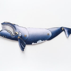 Articulated Right Whale Paper Doll: DIY Craft (digital Download) - Etsy