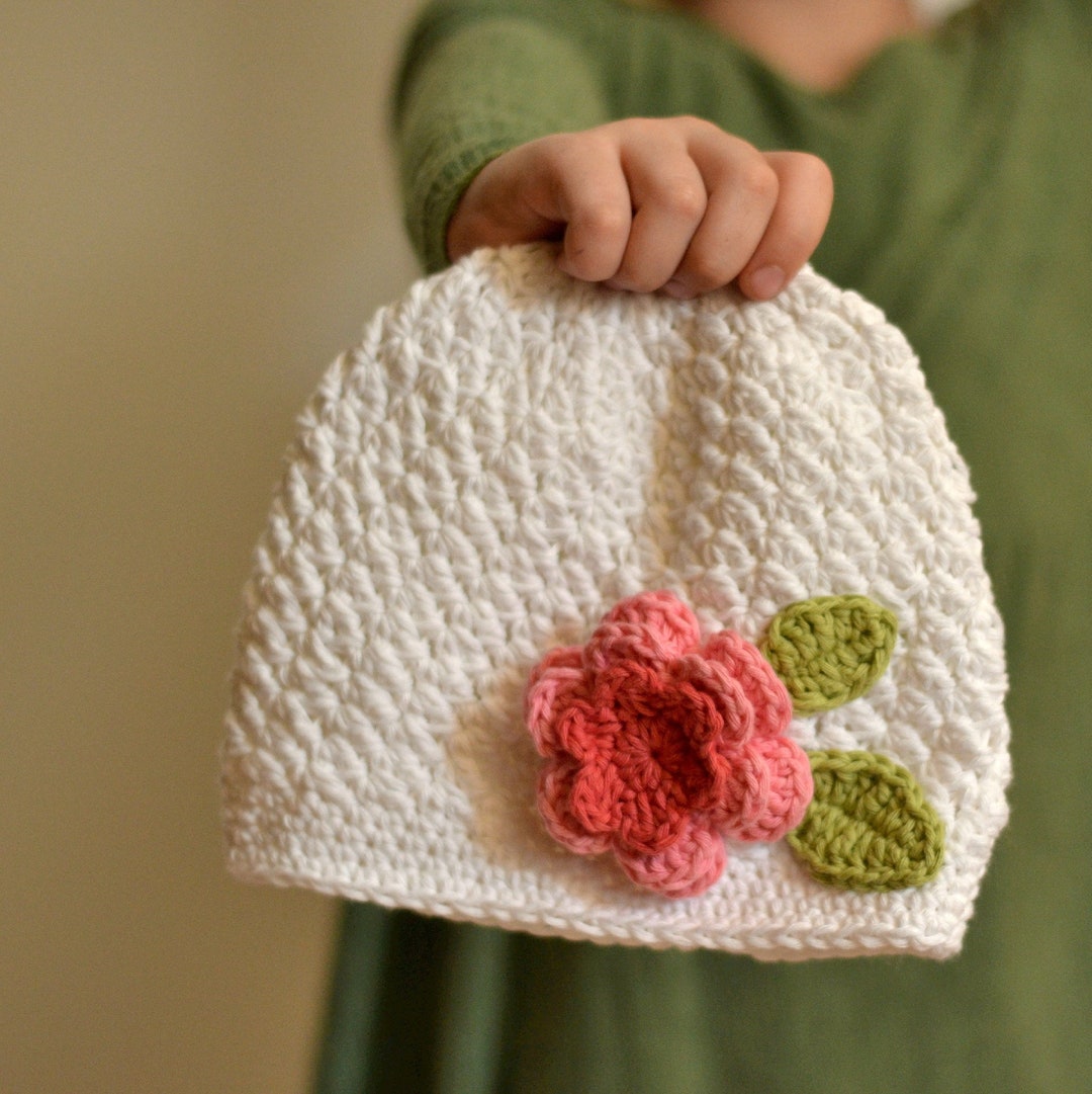 Caroline Hat With Visor Crochet Pattern for Baby, Toddler, Child, Teen ...