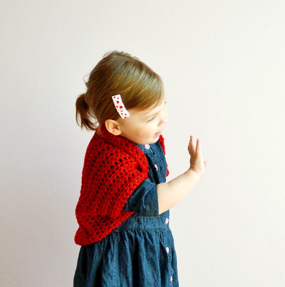 Easy Quick Shrug Crochet Pattern for Baby Toddler Child - Etsy