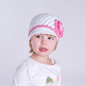 Caroline Hat With Visor Crochet Pattern for Baby Toddler - Etsy