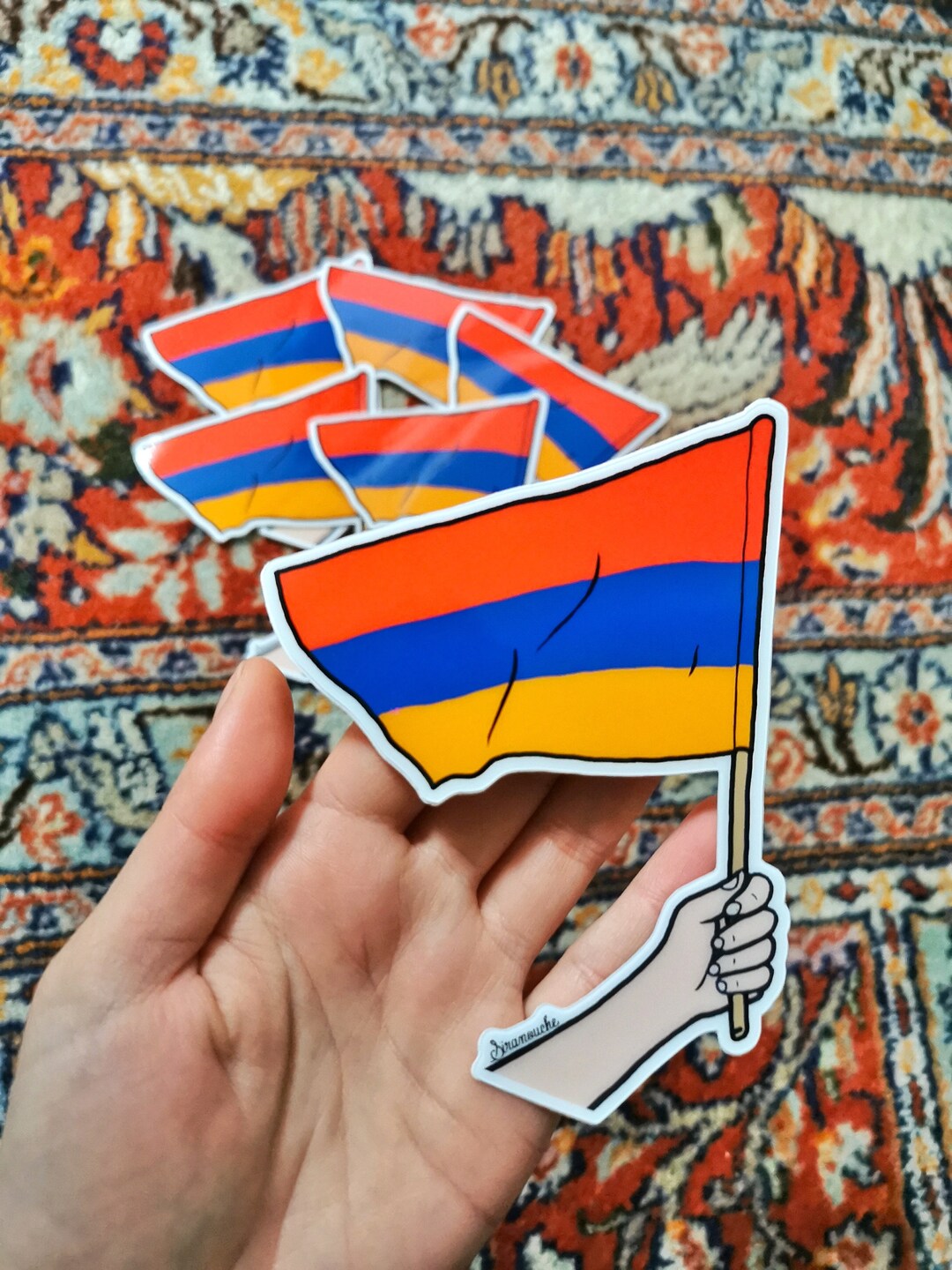 Armenian Flag Car Decal High Quality Durable Handmade - Etsy