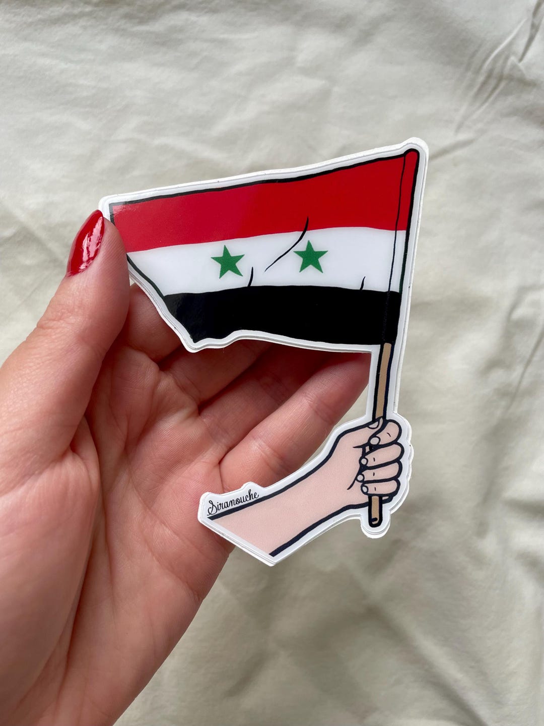 Syria Flag Sticker - Premium Heavy Duty Vinyl - Etsy
