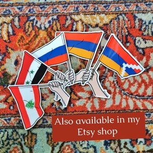 Amazigh Kabyle Berber Flag Sticker Superior Quality - Etsy