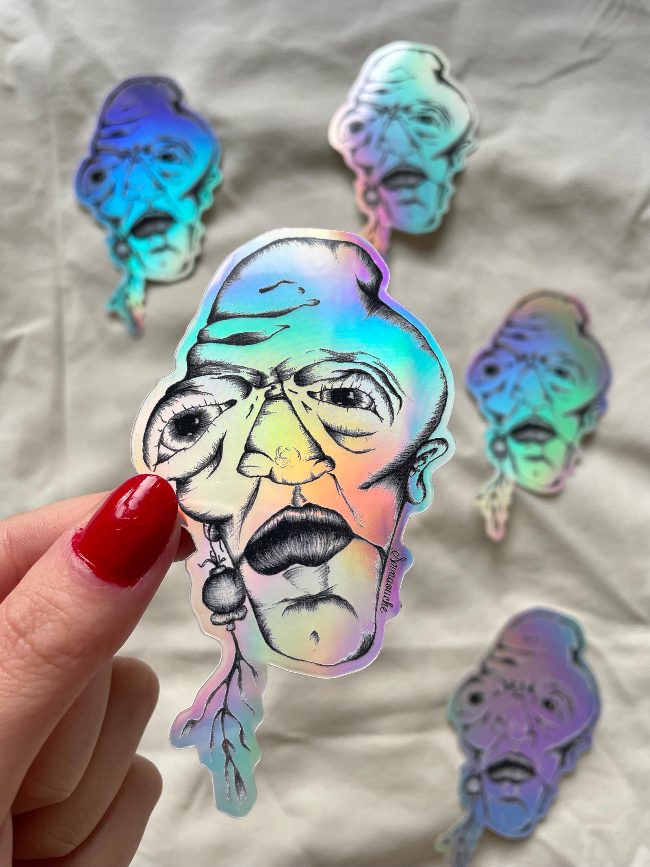 Bongo Sticker – Premium Holographic Vinyl - Etsy