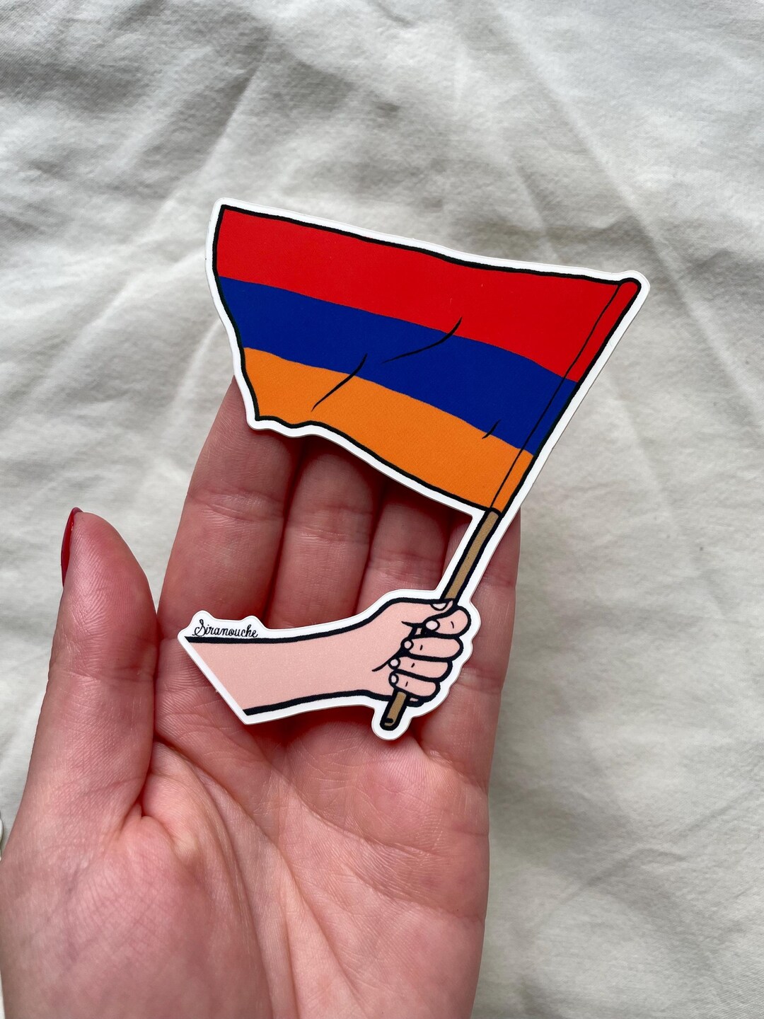 Armenia Flag Sticker Premium Durable Vinyl - Etsy