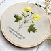 Buttercup Embroidery Pattern, Flower Embroidery Pattern, Beginner ...