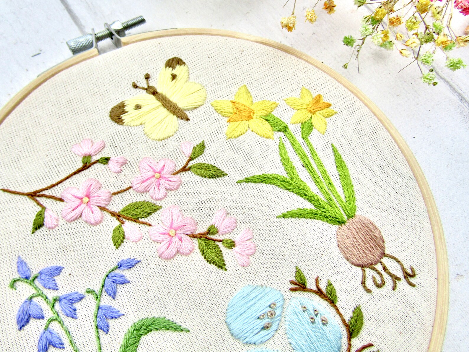 Seasons Embroidery Pattern 4 PDF Nature Embroidery Patterns - Etsy
