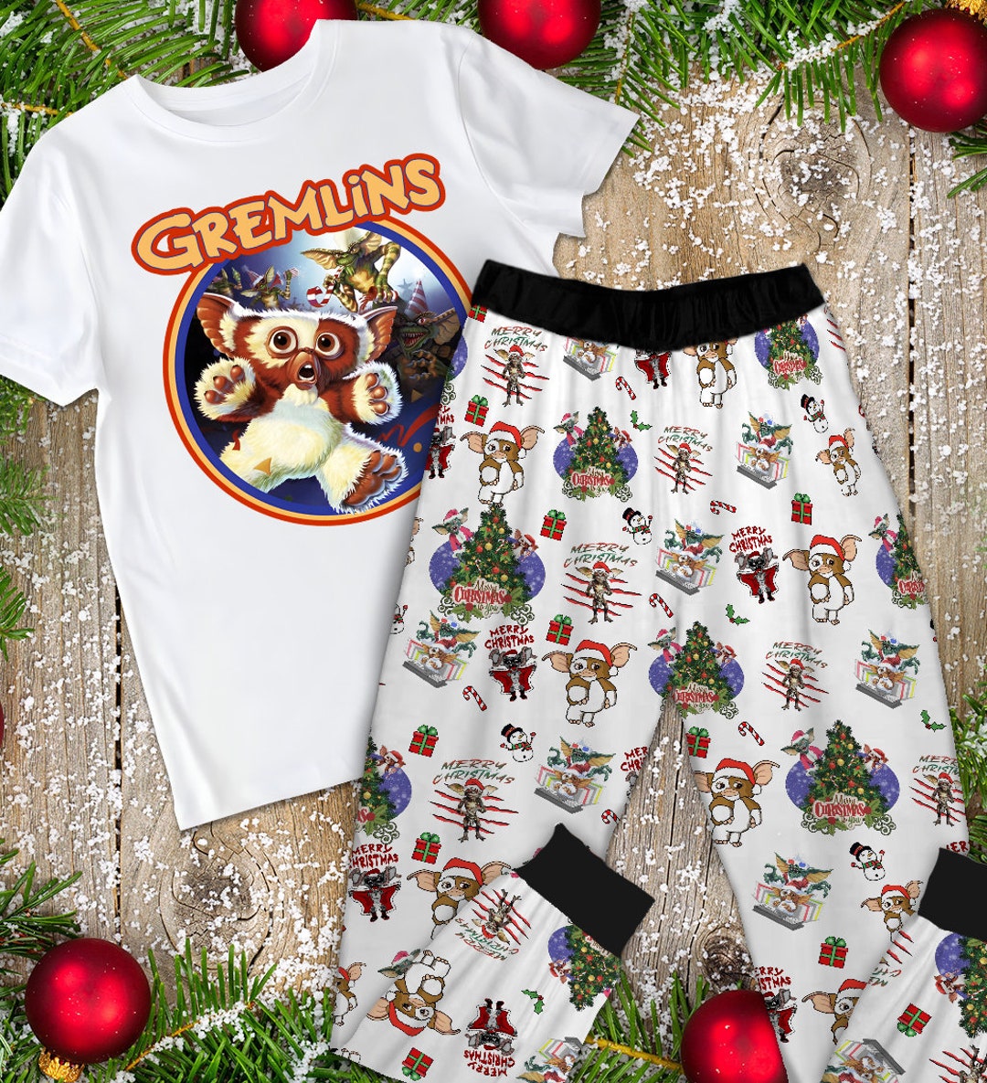 Gremlins Christmas Pajamas Set Gremlins Christmas Gremlins - Etsy