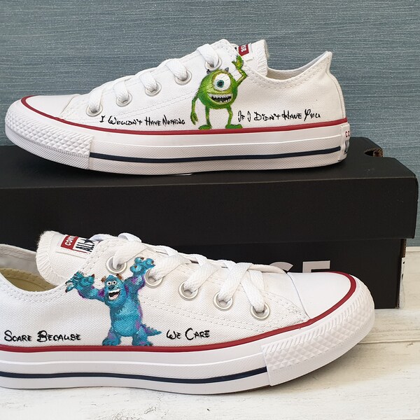 Monster Inc Shoes - Etsy