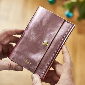 Leather Passport Holder With Personalisation - Etsy UK