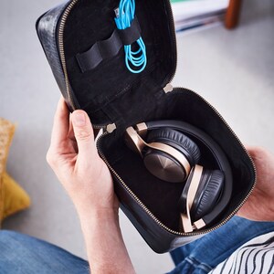 Personalised Leather Technology Storage Box - Perfect Luxury Christmas ...