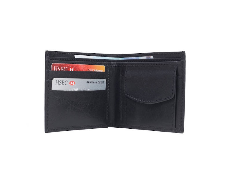 Personalised Leather Wallet With Coin Section - A Wonderful Christmas ...