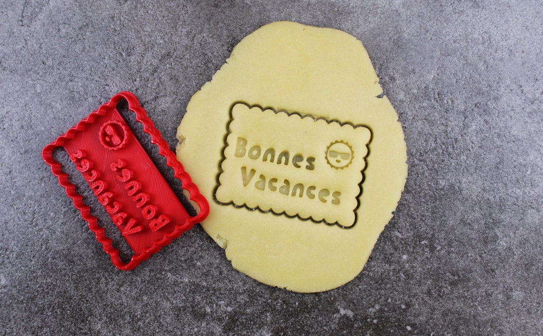 Shortbread Cookie Cutter - "happy Holidays" - Designed and Made for You ...