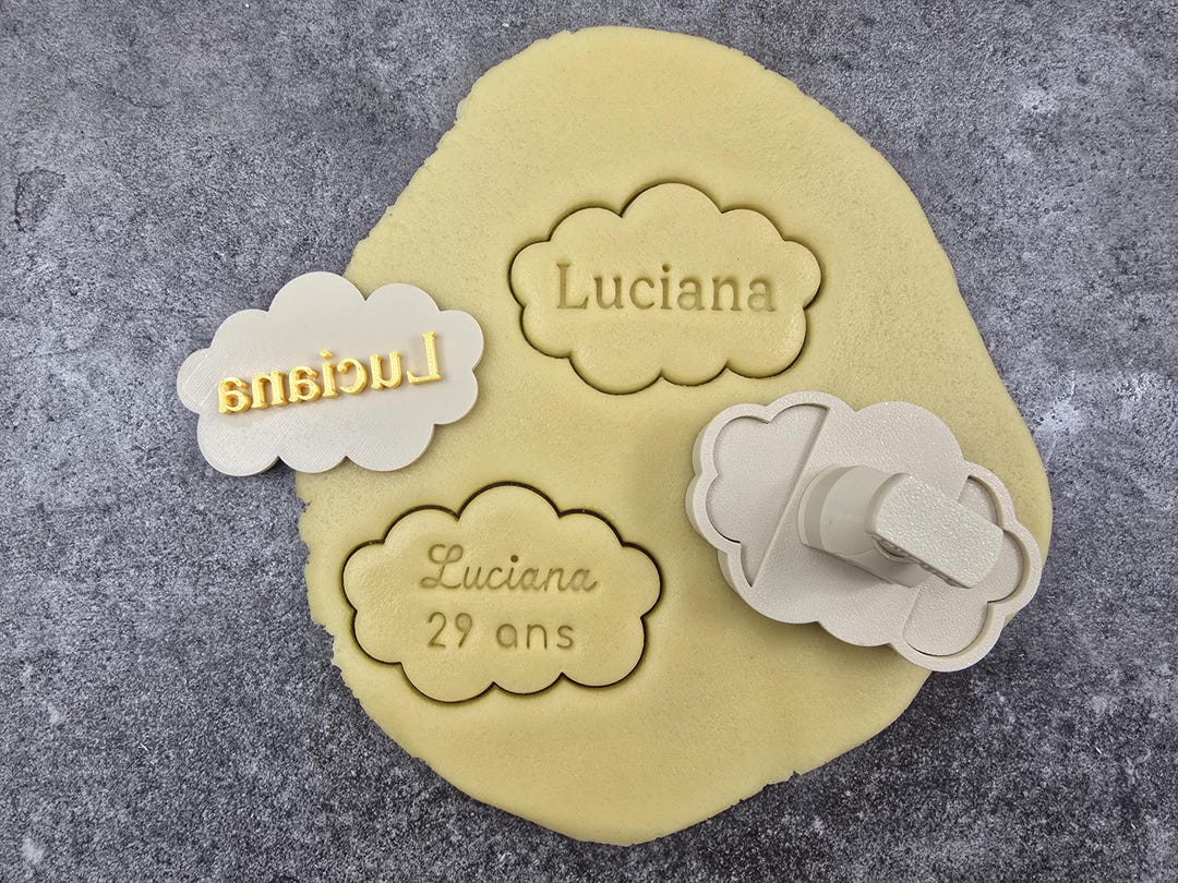 Pusher Cookie Cutter - Cloud Model, 1 to 2 Lines of Text - Pivofix ...